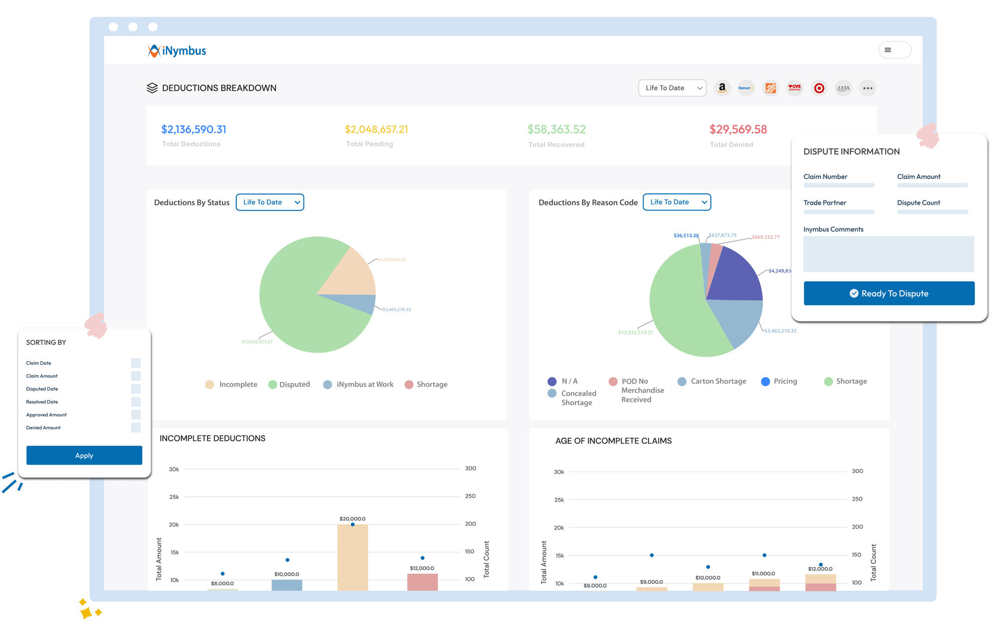 Deduction Management Software | iNymbus